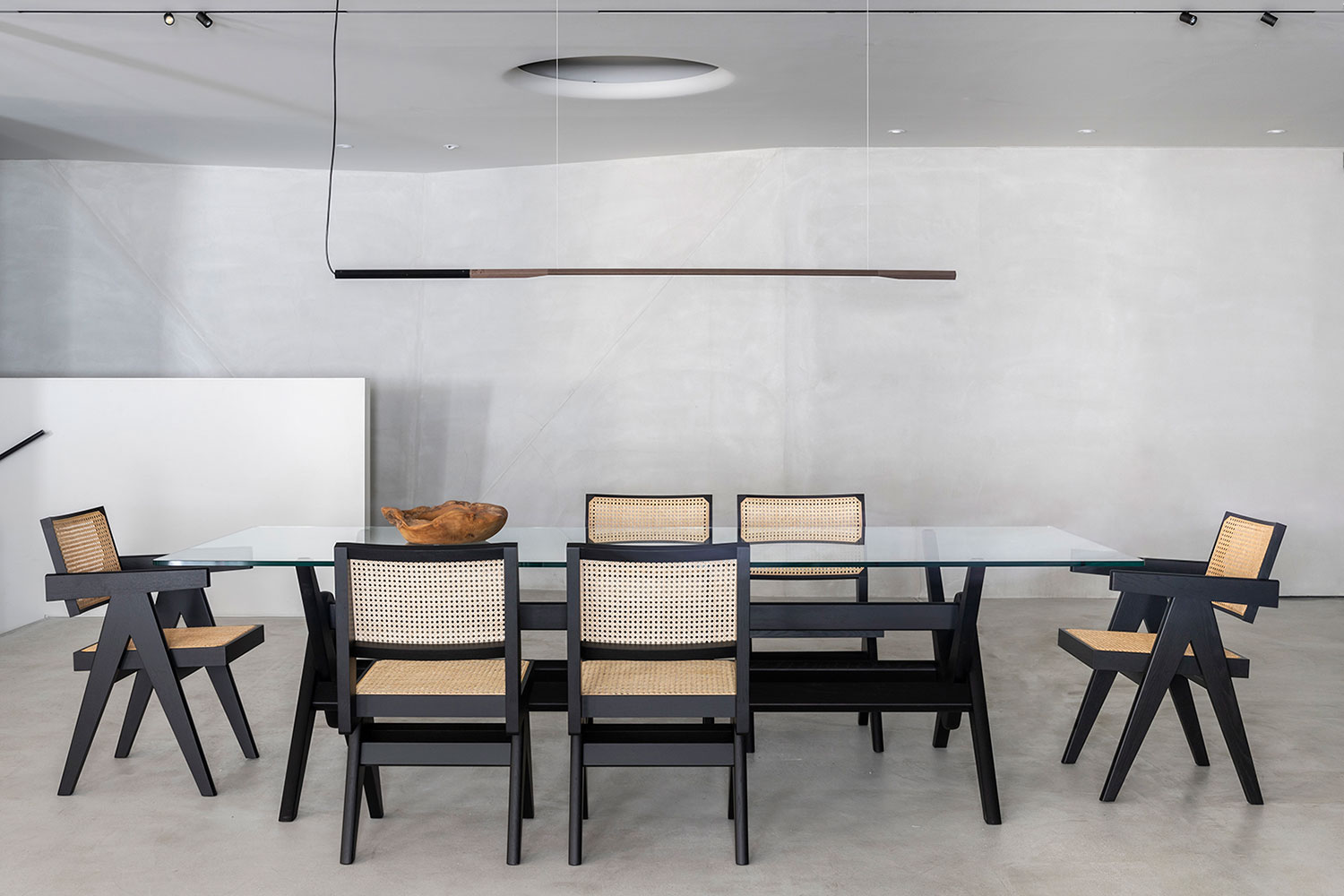 【ダイニングセット23】056 CAPITOL COMPLEXテーブル ＆ 055 CAPITOL COMPLEXチェア4脚セット